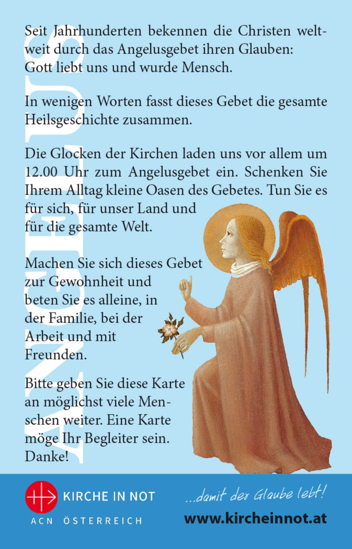 Gebetskarte Archive - KIRCHE IN NOT Österreich