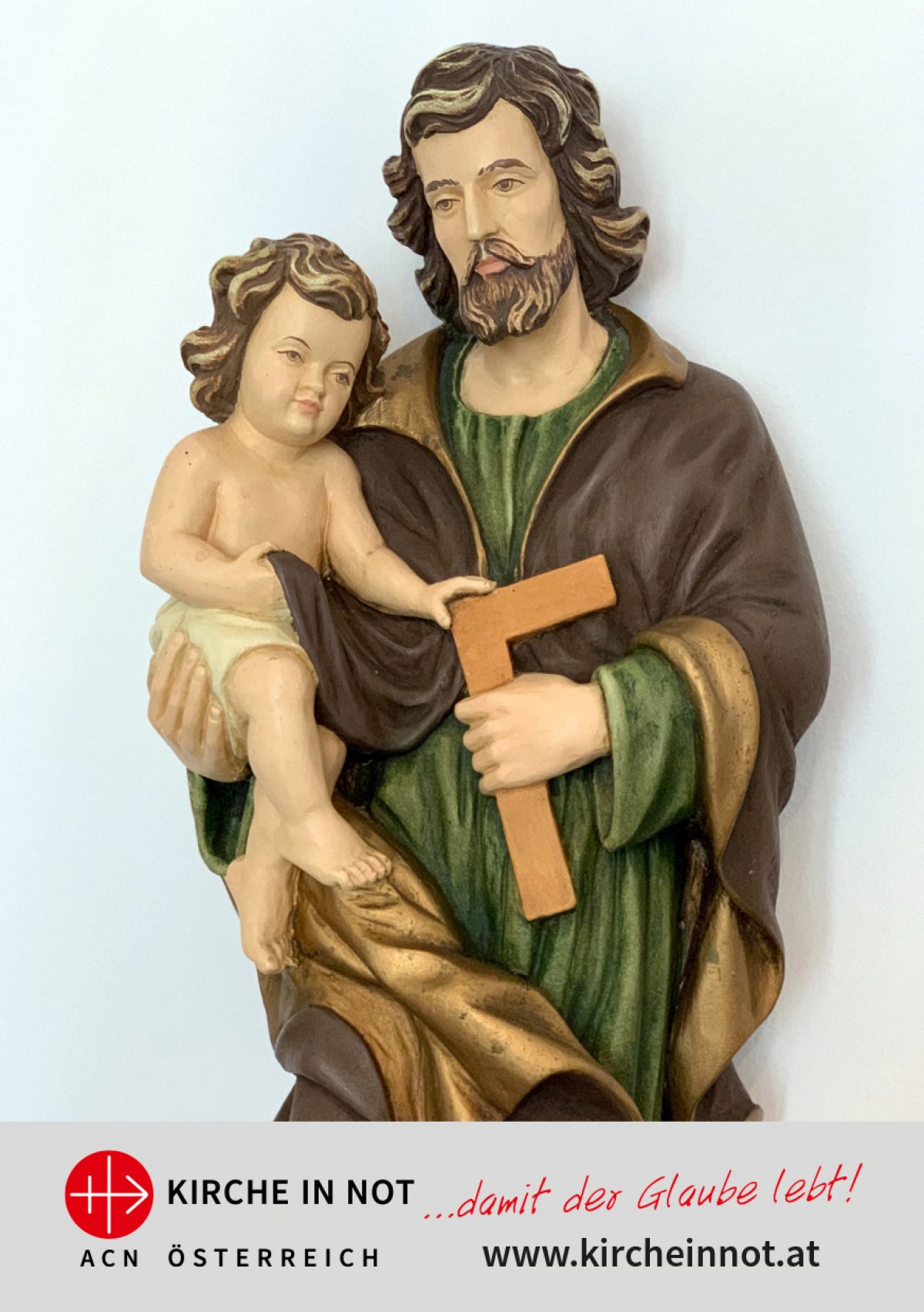 Gebetskarte Heiliger Josef - KIRCHE IN NOT Österreich