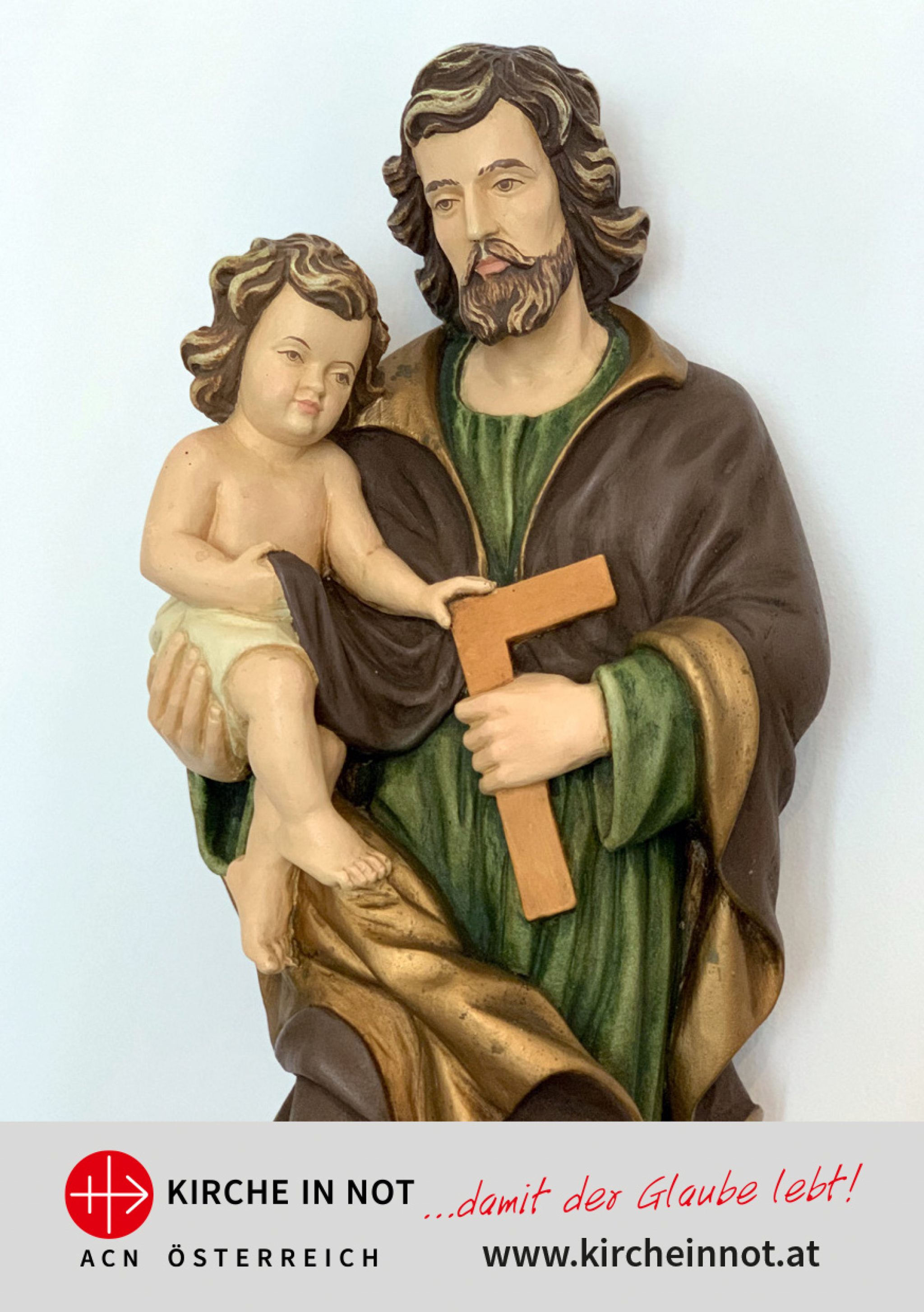Gebetskarte Heiliger Josef - KIRCHE IN NOT Österreich